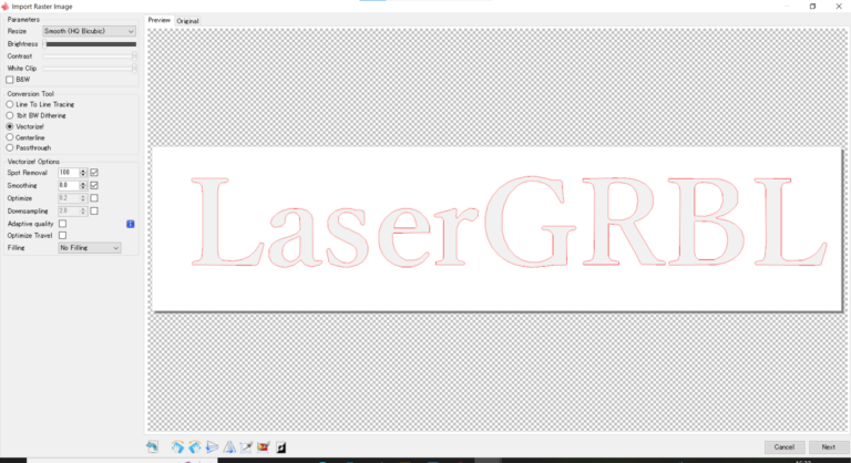 LaserGRBLの使用方法 | Kizami工房